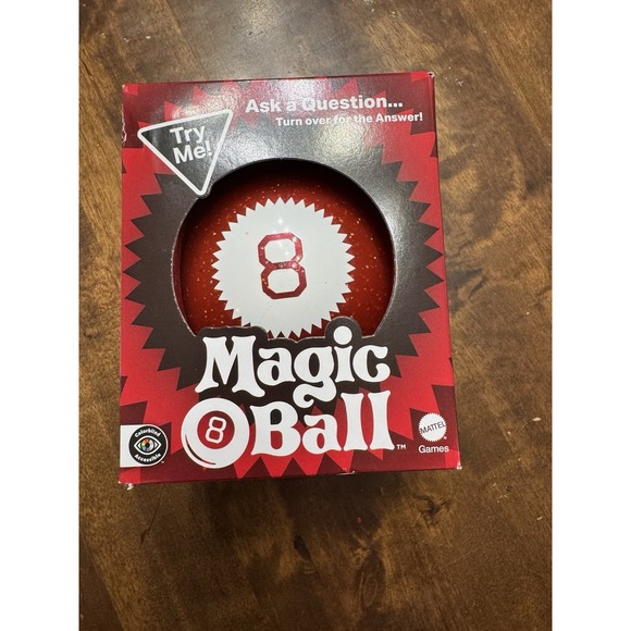 Mattel | Toys | Mattel Games Magic 8 Ball Ruby Red Mattel 8th ...